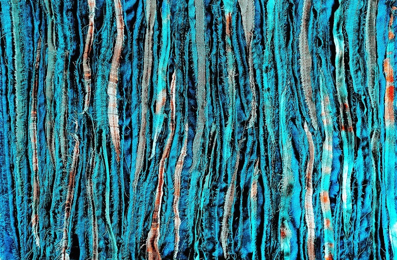 Textural Technique Landscape Patchwork Tutorial PDF - Etsy