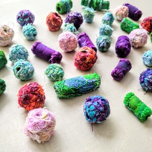 Fabric Bead Tutorial, PDF Tutorial, Priganart - 5 Versions - Etsy