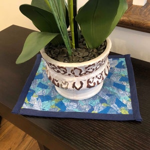 Mosaic Patchwork Fabric Art Quilting Tutorial PDF Tutorial - Etsy Israel