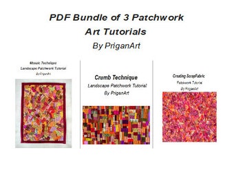 Landscape Patchwork Tutorial PDF Tutorial Instant Download - Etsy Israel