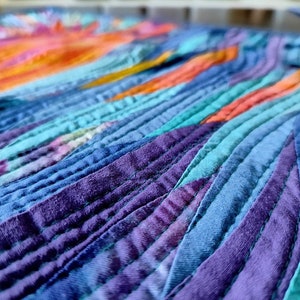 Wave Sunset, Patchwork Tutorial, PDF Tutorial, Instant Download - Etsy