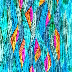 PDF Bundle of 3 Wave Landscape Patchwork Tutorials, PDF Tutorials ...