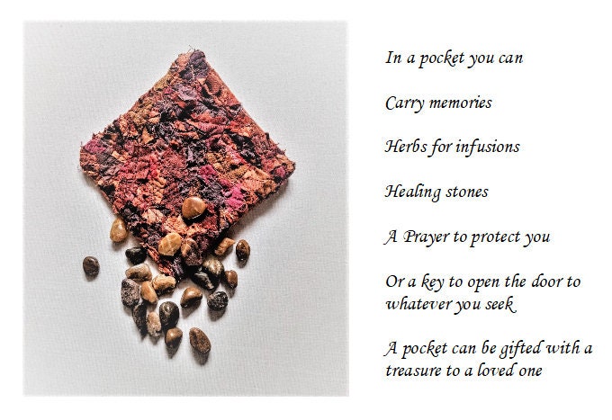 Pocket Amulets, A Stitching Tutorial, DIY, PDF Tutorial, Instant ...