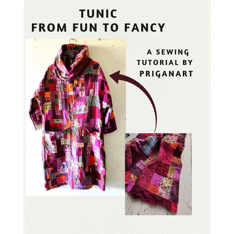 Patchwork Tunic - Etsy