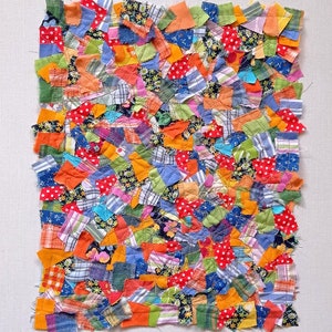 One Inch Magic Fabric, Patchwork Tutorial, PDF Tutorial, Instant Download - Etsy