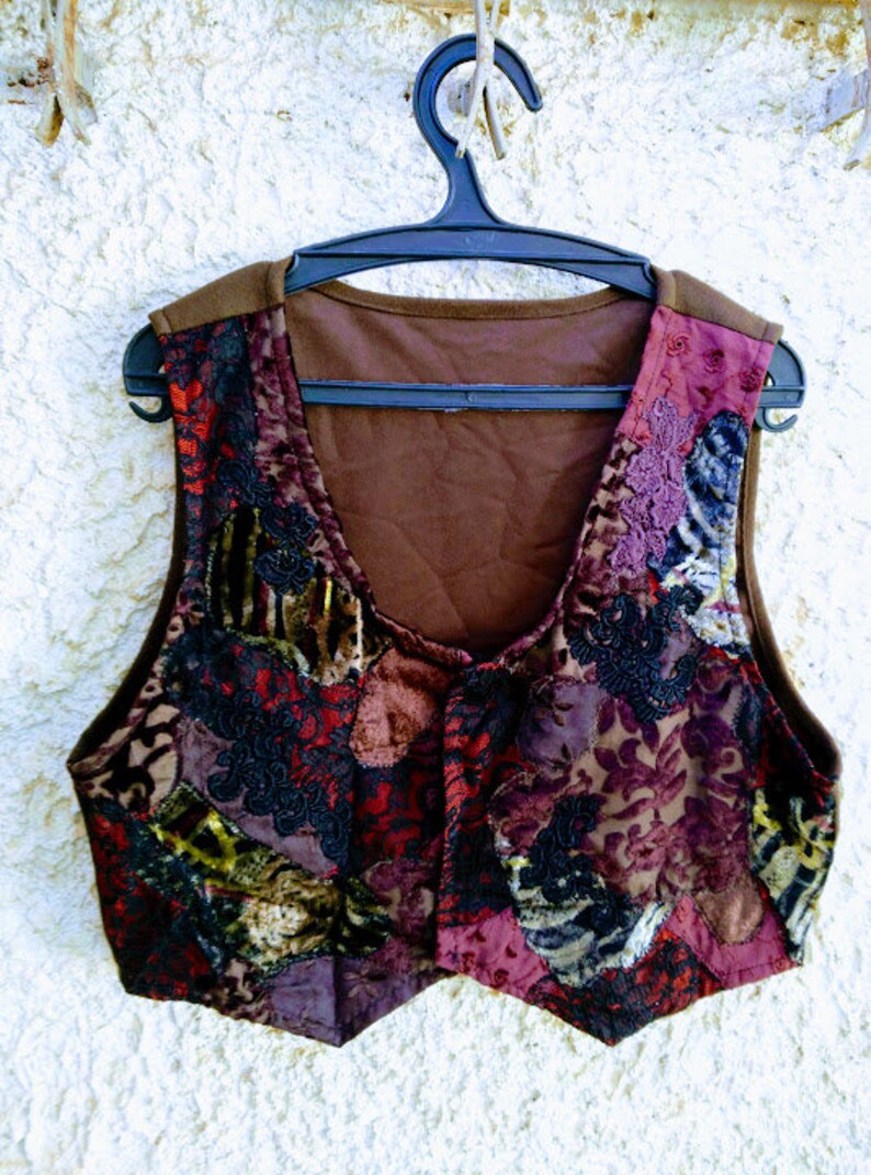 Lined Reversible Patchwork Vest Sewing Tutorial, PDF Tutorial, Instant ...