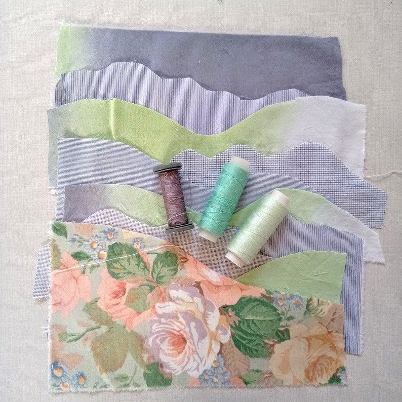 Interchangeable Landscapes Landscape Patchwork Tutorial PDF - Etsy