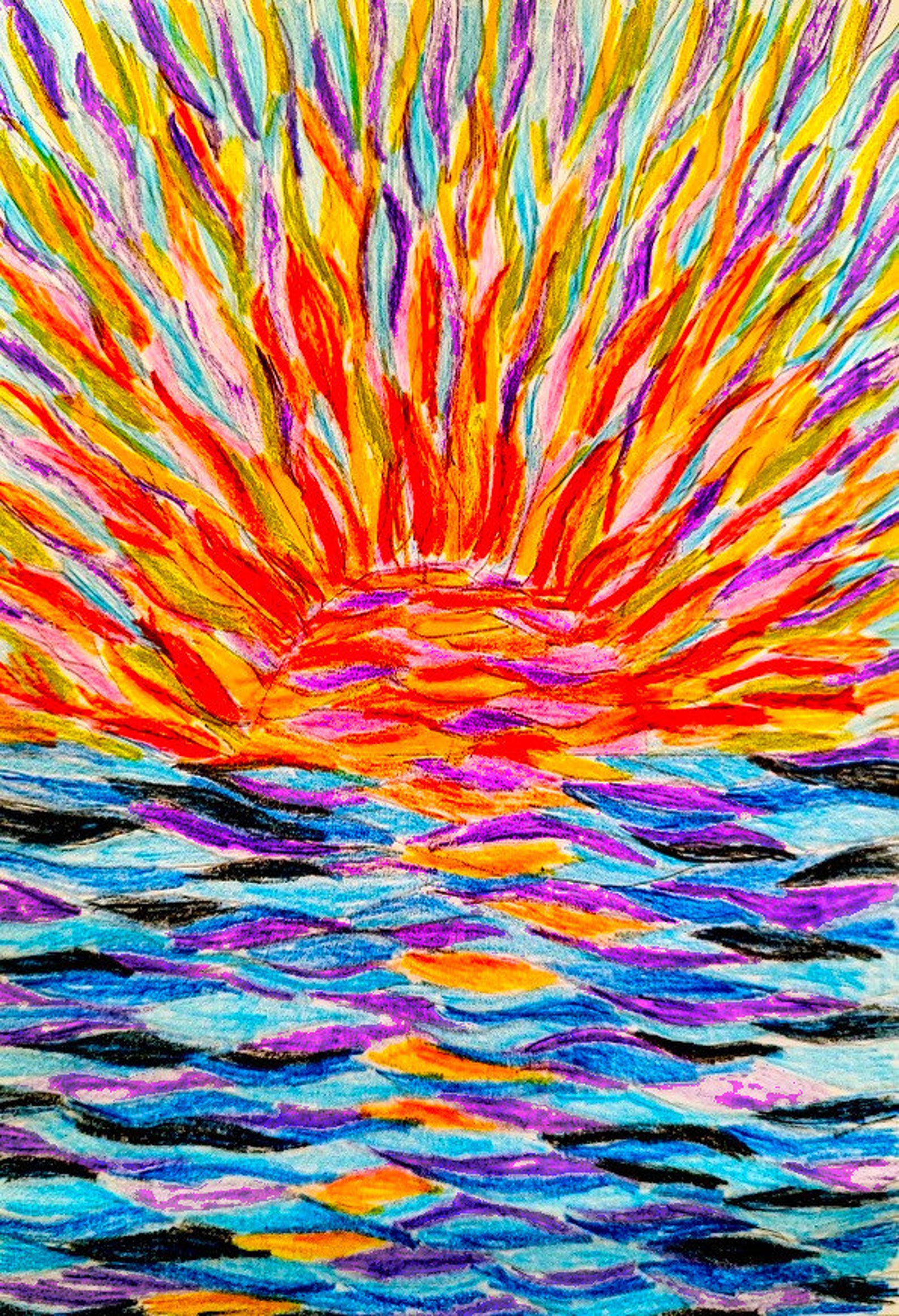 Wave Sunset, Patchwork Tutorial, PDF Tutorial, Instant Download - Etsy