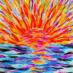 Wave Sunset, Patchwork Tutorial, PDF Tutorial, Instant Download - Etsy