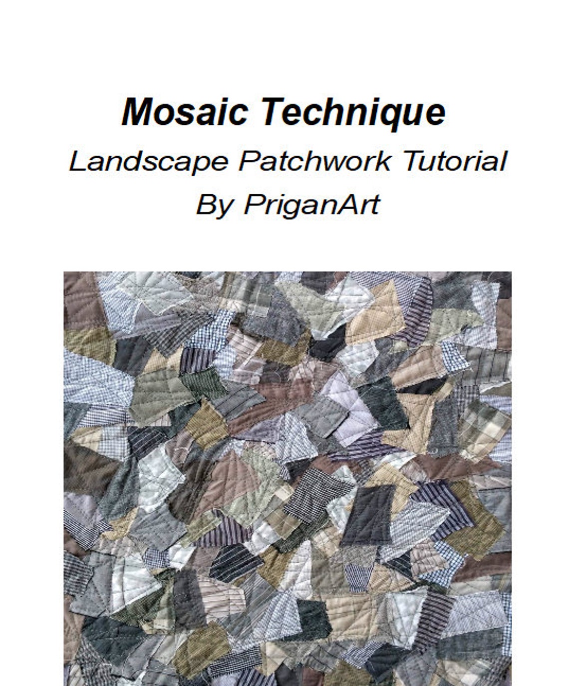 PDF Bundle of 2 Landscape Patchwork Tutorials PDF Tutorials | Etsy