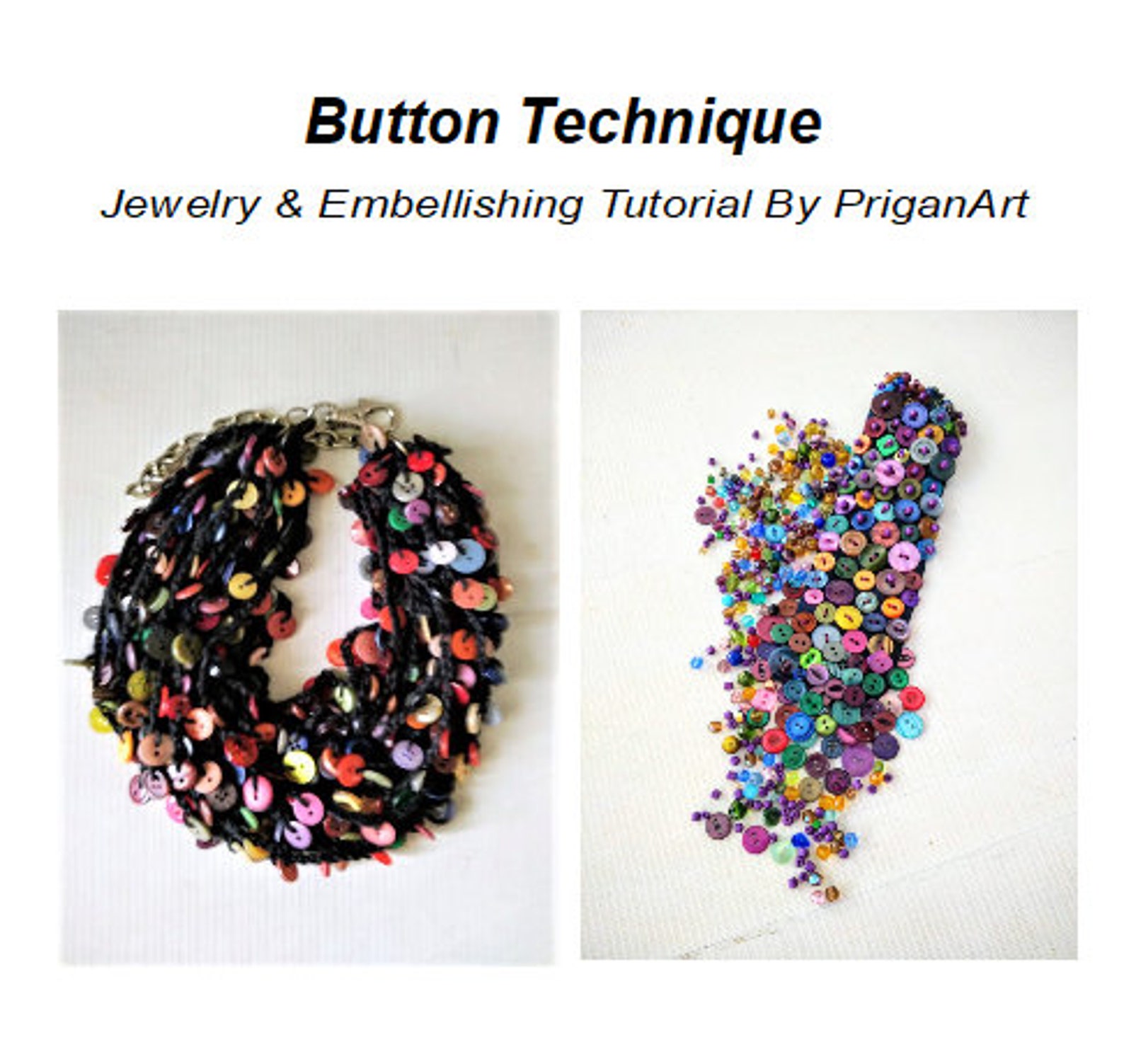 PDF Bundle of 2 Bead and Button Tutorials PDF Tutorials | Etsy