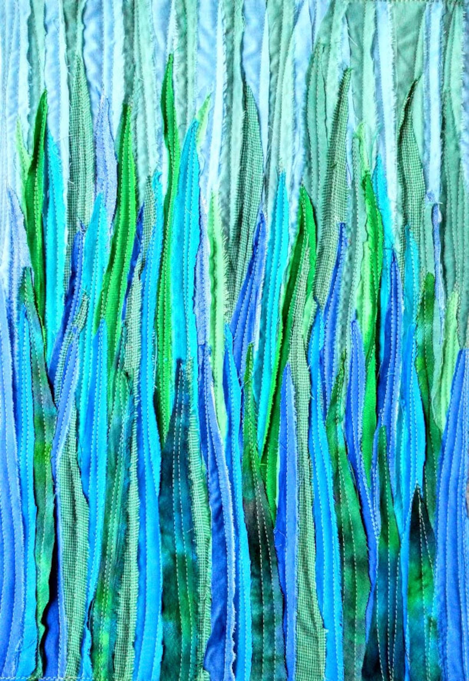 Fragment Technique Landscape Patchwork Tutorial PDF - Etsy