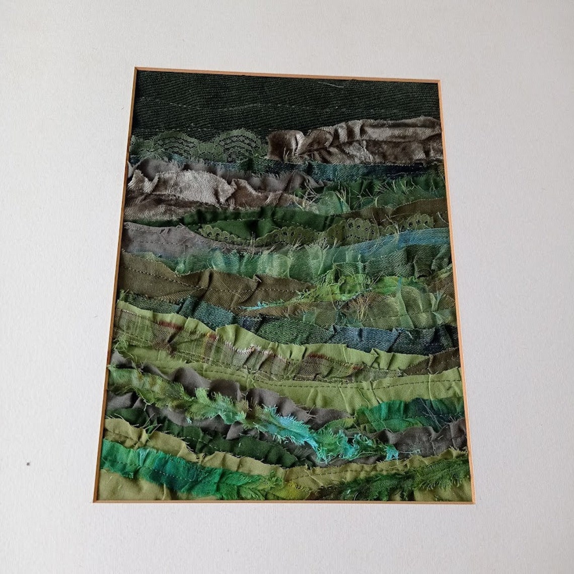 Painting Fabric Landscapes Landscape Patchwork Tutorial PDF | Etsy