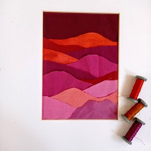 Interchangeable Landscapes, Landscape Patchwork Tutorial, PDF Tutorial, Instant Download - Etsy