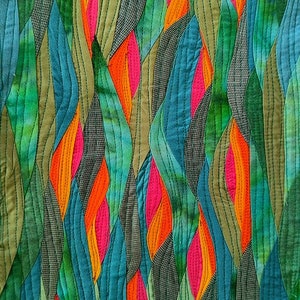 PDF Bundle of 2 Wave Landscape Patchwork Tutorials, PDF Tutorials, Instant Download - Etsy