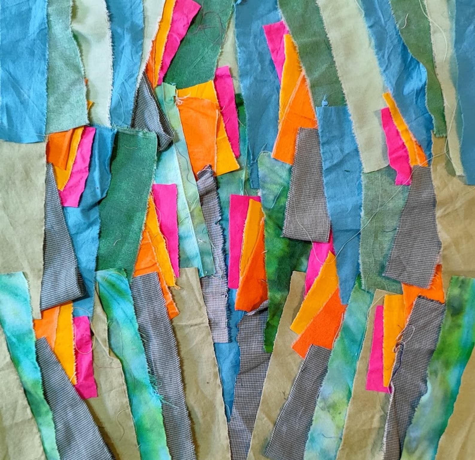 A Wave Floral Garden, Patchwork Tutorial, PDF Tutorial, Instant ...