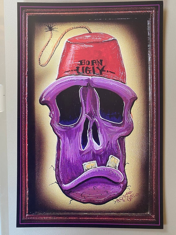 Born Ugly Print | Etsy