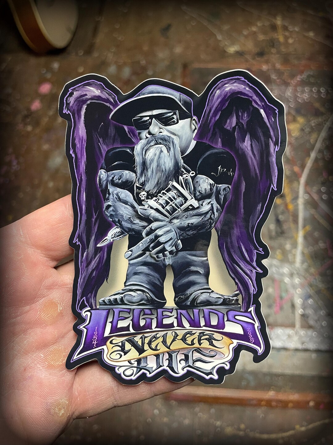 Legends Never Die Sticker - Etsy