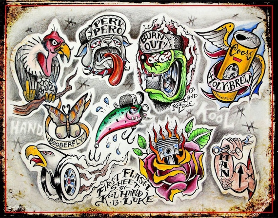 Rat Rod Flash Art Friday The 13th Flash! Done By The Best,