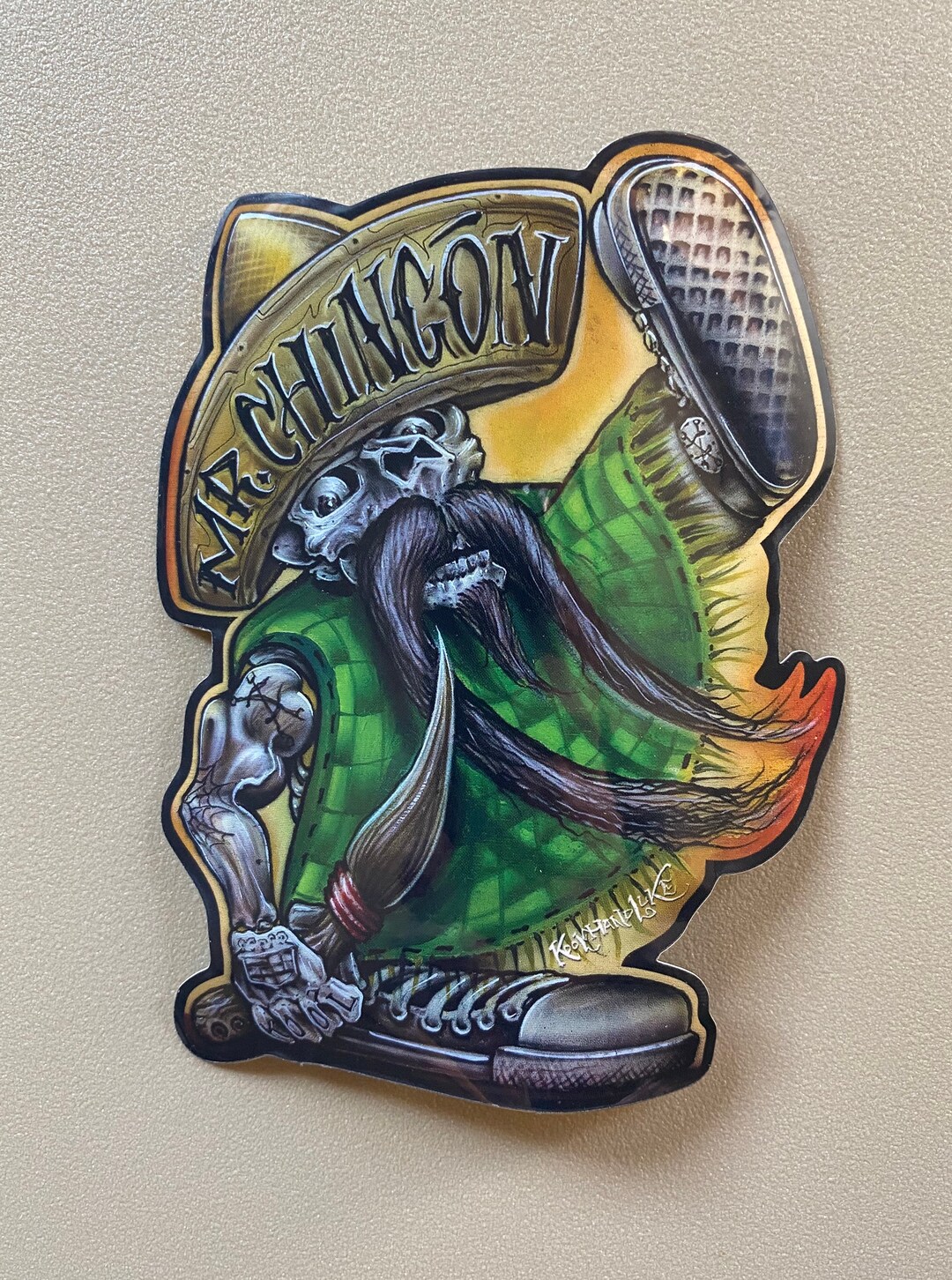 Mr. Chingon Sticker - Etsy