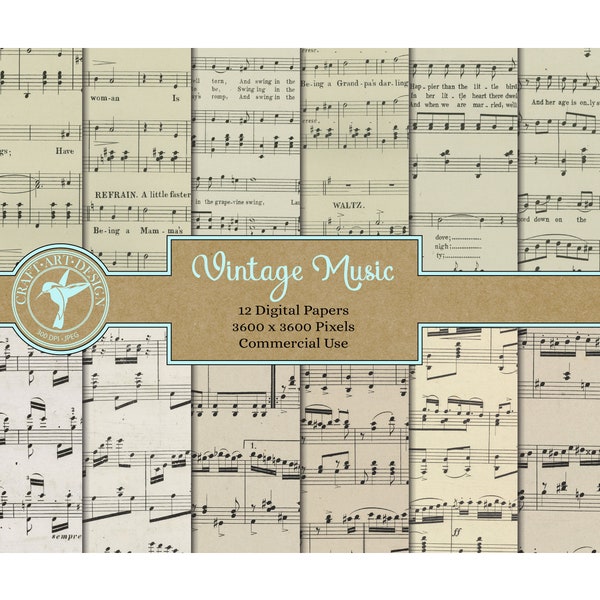 Old Sheet Music - Etsy
