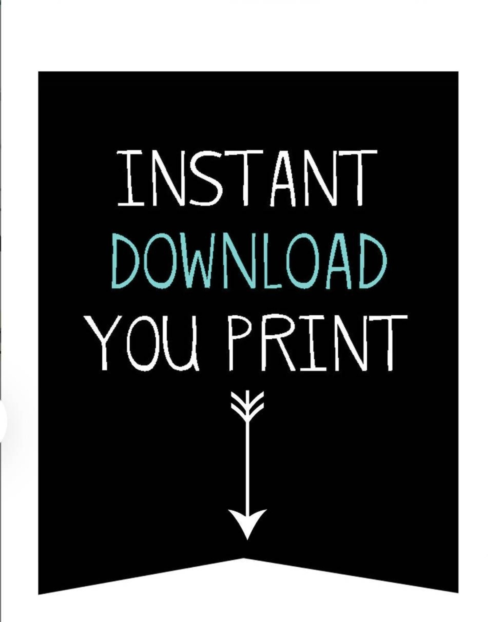 Sentiment Word/ Just A Word: Instant Digital Printable Pdf / Jpg ...