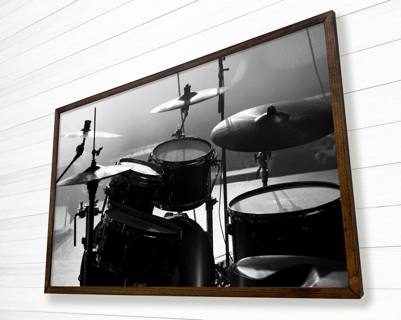 Abstract Drum Art Recording Studio Wall Decor Gift for - Etsy