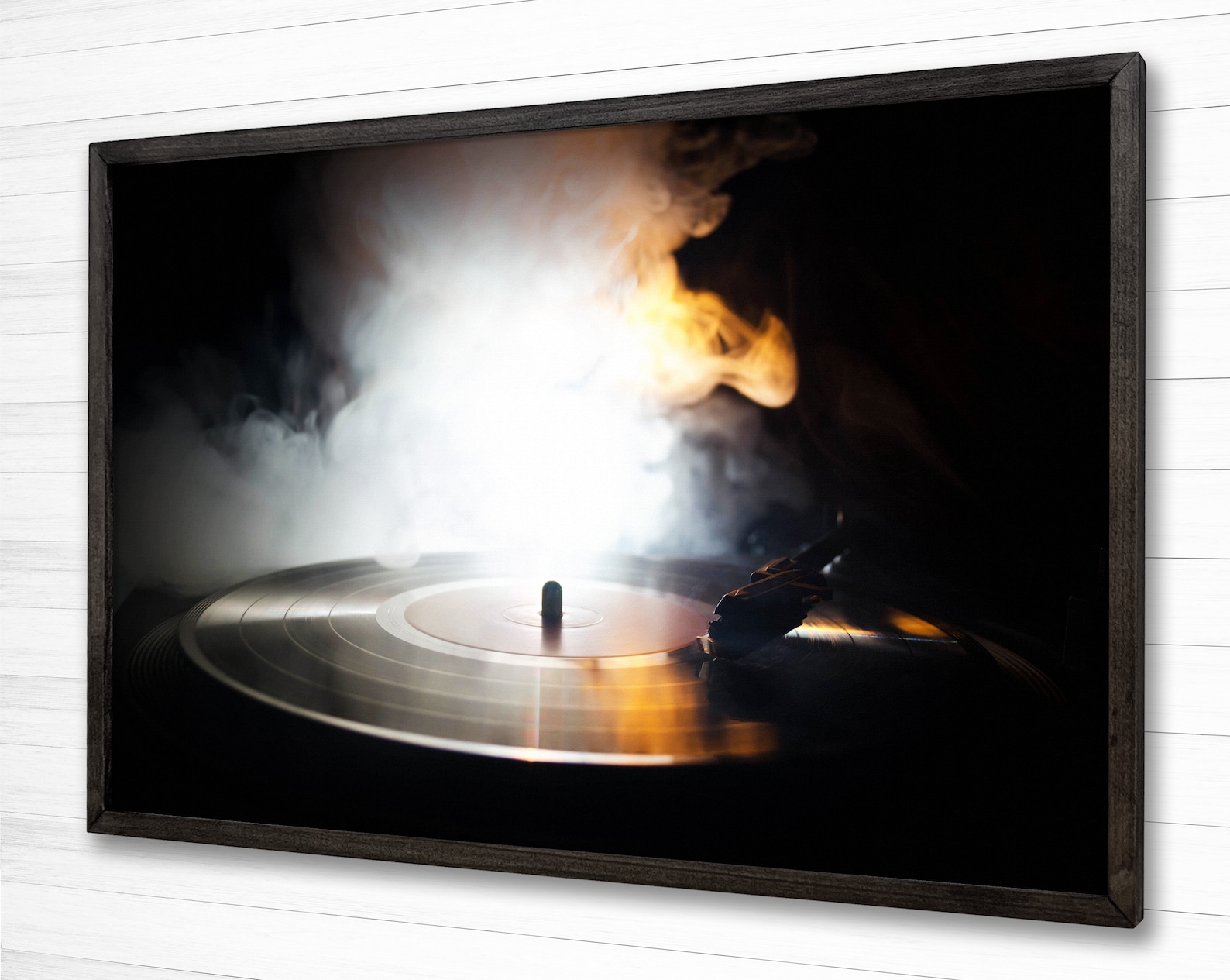 Turntable Record Player Abstract Wall Art Wrapped Canvas - Etsy