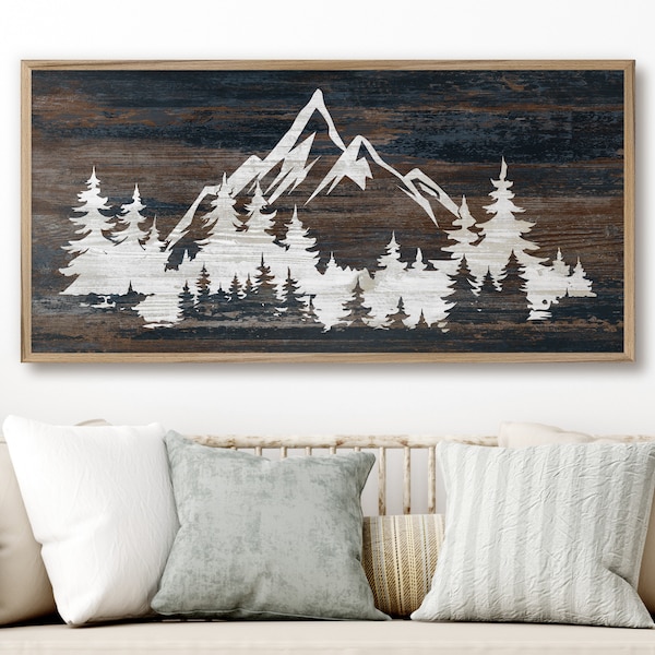 Mountain Cabin Art - Etsy