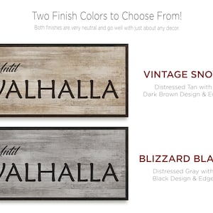 Until Valhalla | Quote Sign | Remembrance Memorial Sign | Military ...
