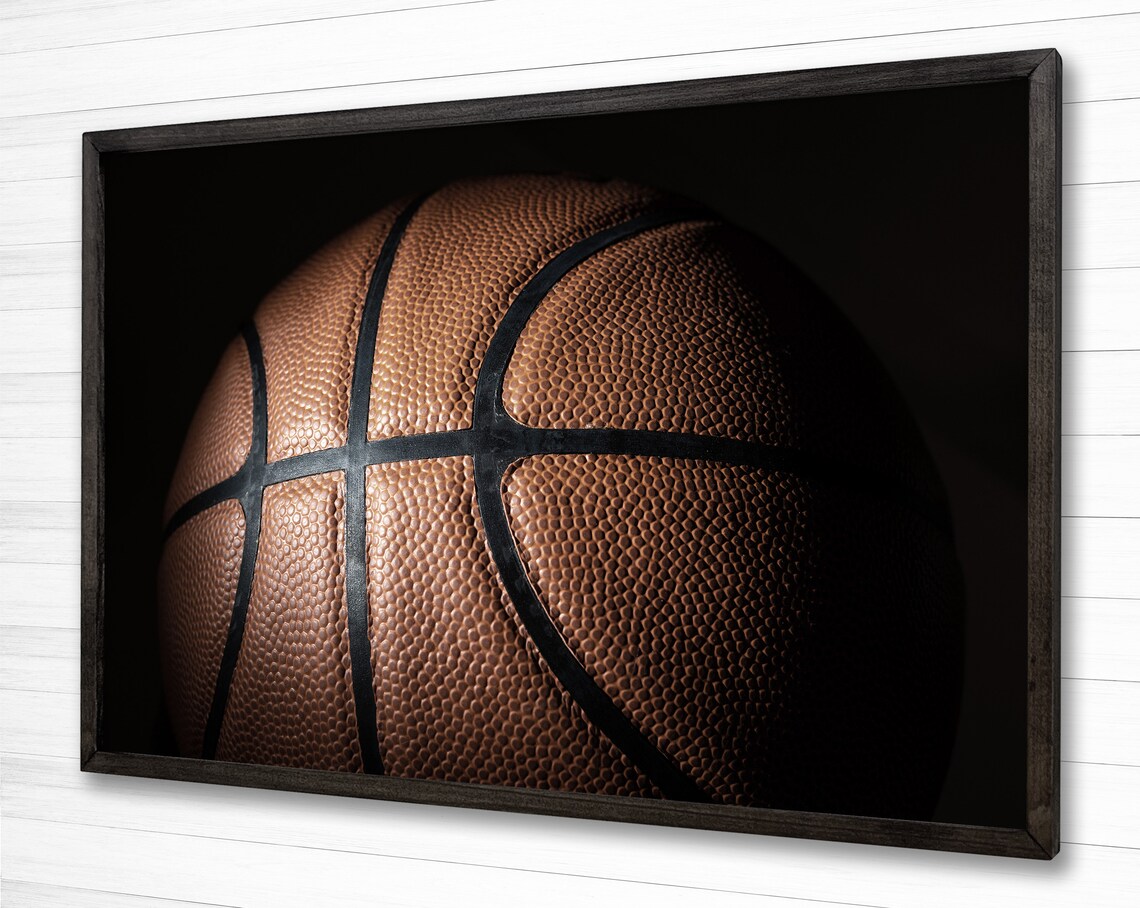 Basketball Wall Decor Basketball Wall Sign Abstract | Etsy
