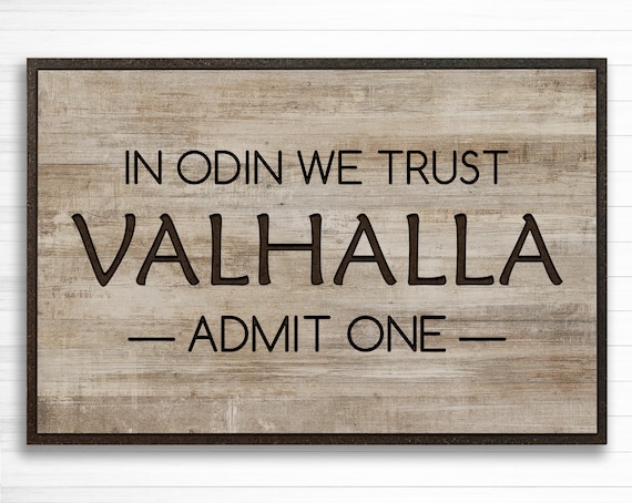 Valhalla Sign
