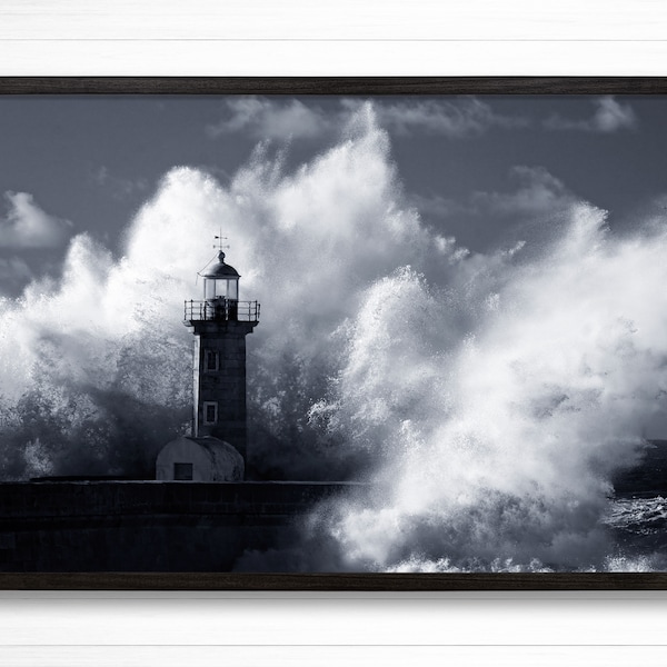 Lighthouse Canvas - Etsy