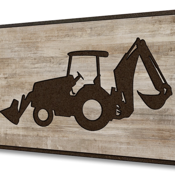 Backhoe Art - Etsy