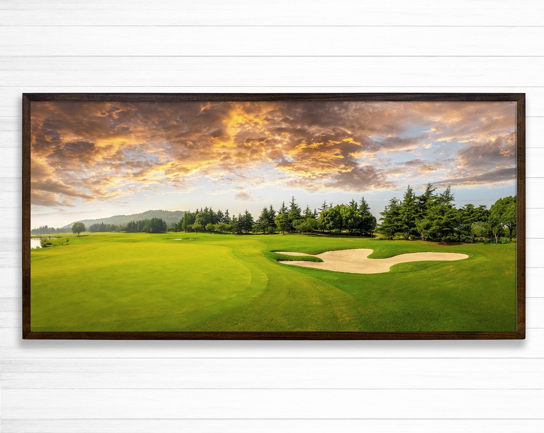 Golf Wall Art | Bar & Basement Decor | Man Cave | Gift for Golfer ...