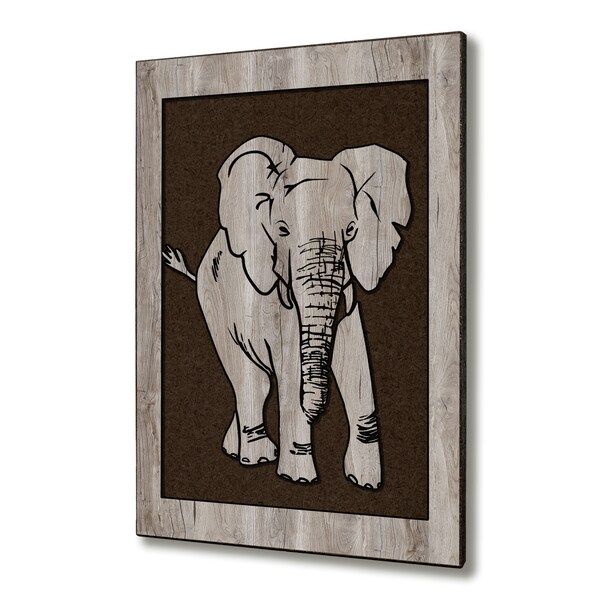 Elephant Wood Sign - Etsy