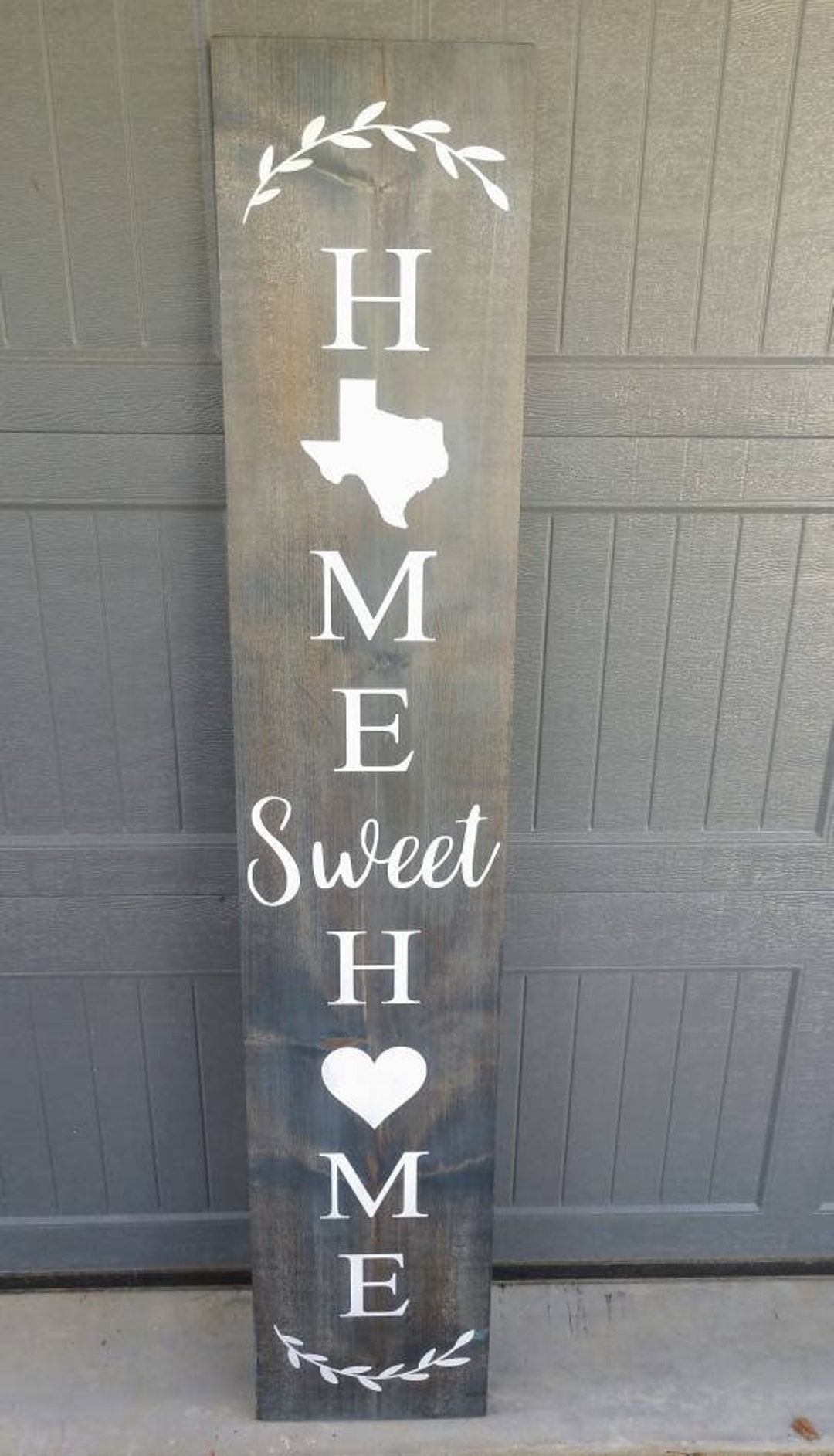 Custom Home Sweet Home State Sign - Farmhouse Decor - Etsy