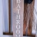 Farmhouse Outhouse Sign Bathroom Sign, Washroom Sign, Wooden Rustic ...