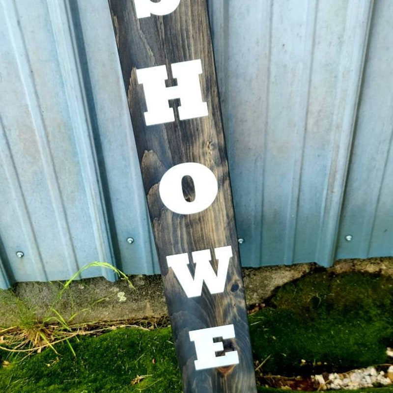 Bathroom Shower Sign - Etsy