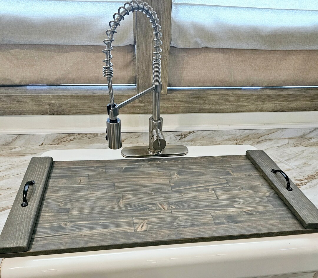 Sink Cover Noodle Board Farmhouse Kitchen Decor, Oven Cover - Etsy