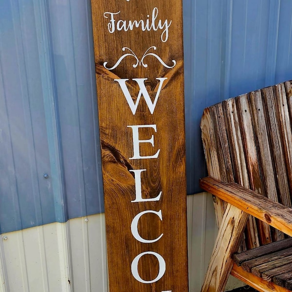 Vertical Sign - Etsy