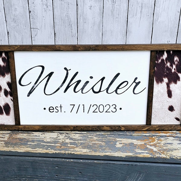 Western Wood Signs - Etsy