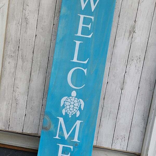 Beach Welcome Sign - Etsy