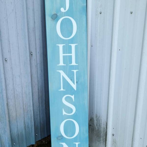 Vertical Sign - Etsy