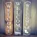 Farmhouse Welcome Sign Wooden Rustic Decor Front Door Porch | Etsy