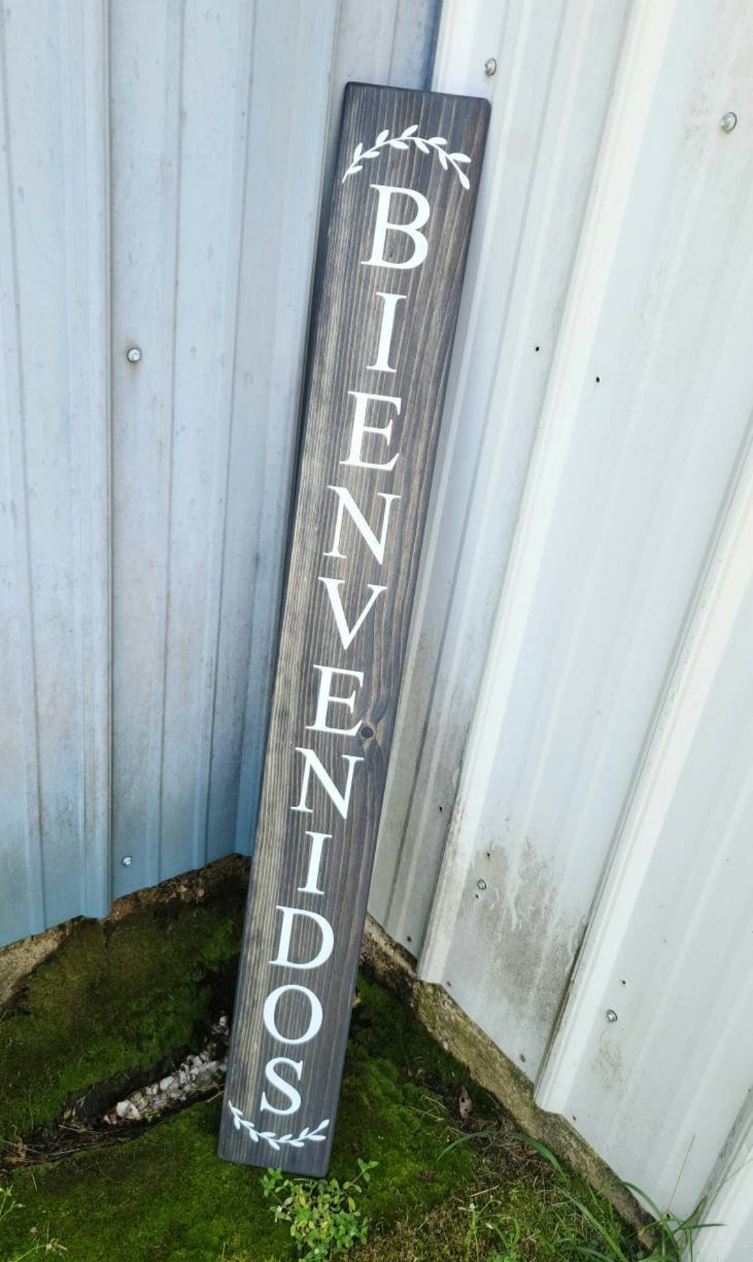 Bienvenidos Welcome Sign Wooden Rustic Farmhouse Decor Front - Etsy