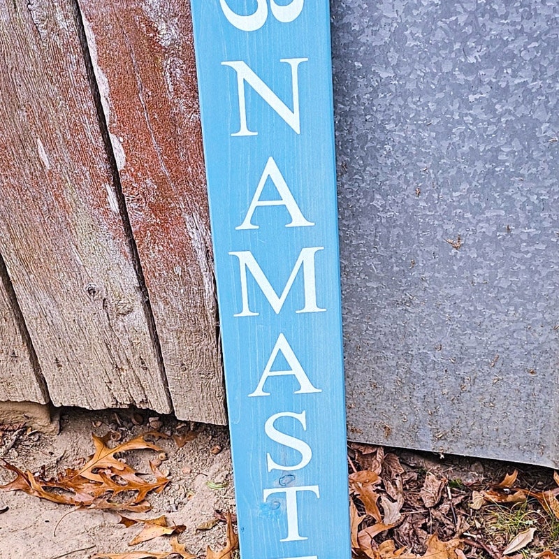 Namaste Sign - Etsy