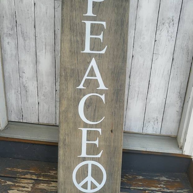 Peace Sign Decor - Etsy