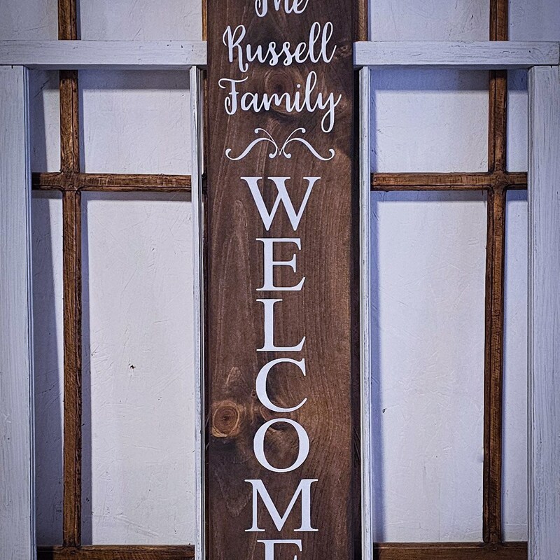 Personalized Welcome Signs - Etsy