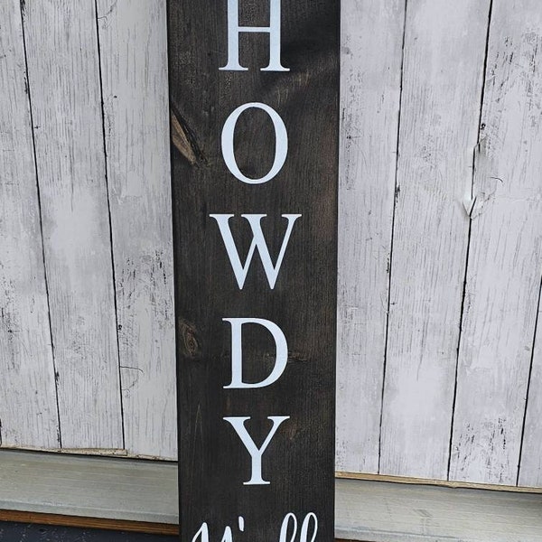 Howdy Sign - Etsy